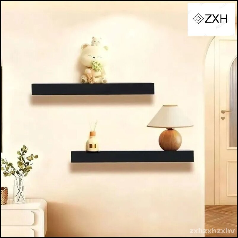 Настенный деревянный скрытый сейф черный 40x24x7.2 см тайник для дома
