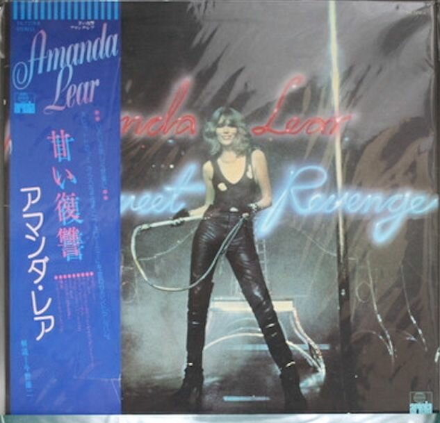 Виниловая пластинка PROMO LP Amanda Lear - Sweet Revenge mint mint poster obi