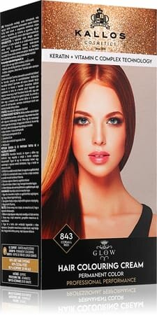 Краска для волос Kallos Glow Lasting Cream Colour, shine blond, 60 мл
