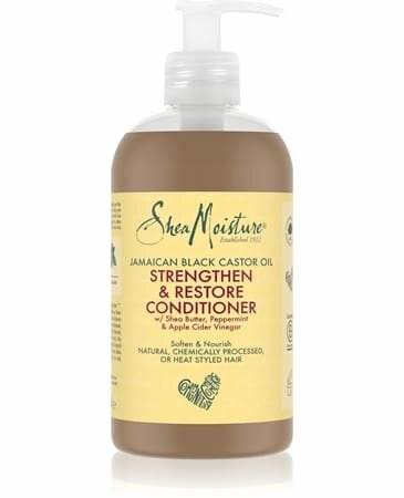 Бальзам для волос Shea Moisture Jamaican Black Castor Oil Strengthen & Restore, 384 мл