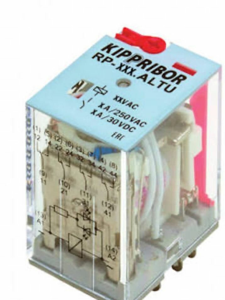 RP-403. ALTU Реле промежуточное 4-конт, 24VAC