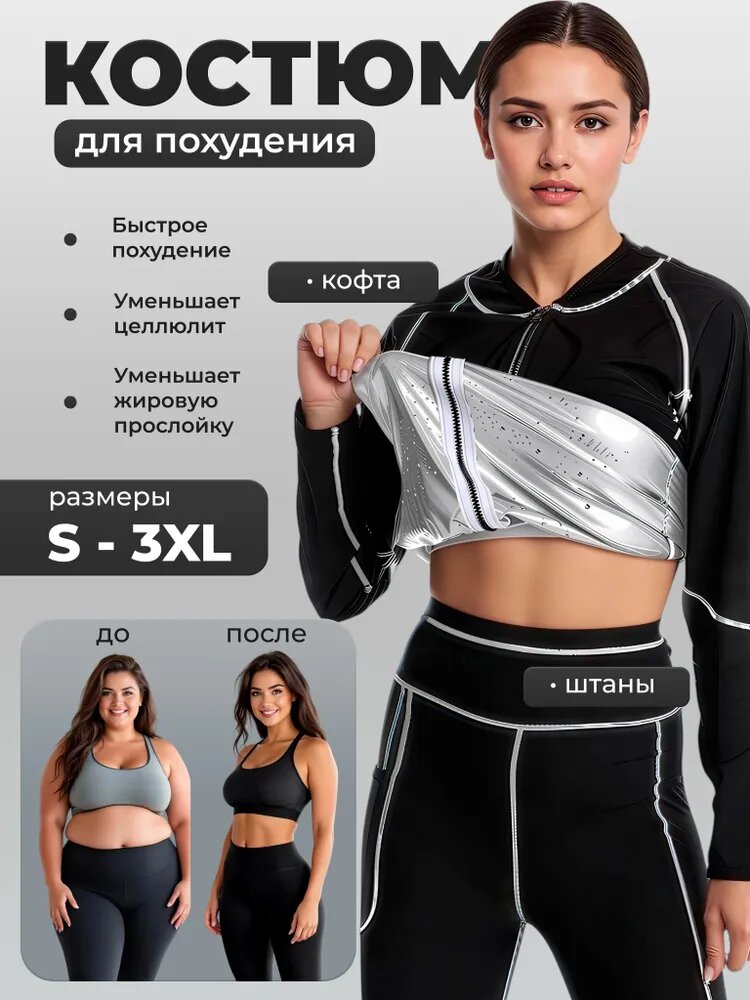 Костюм-сауна для похудения спорт