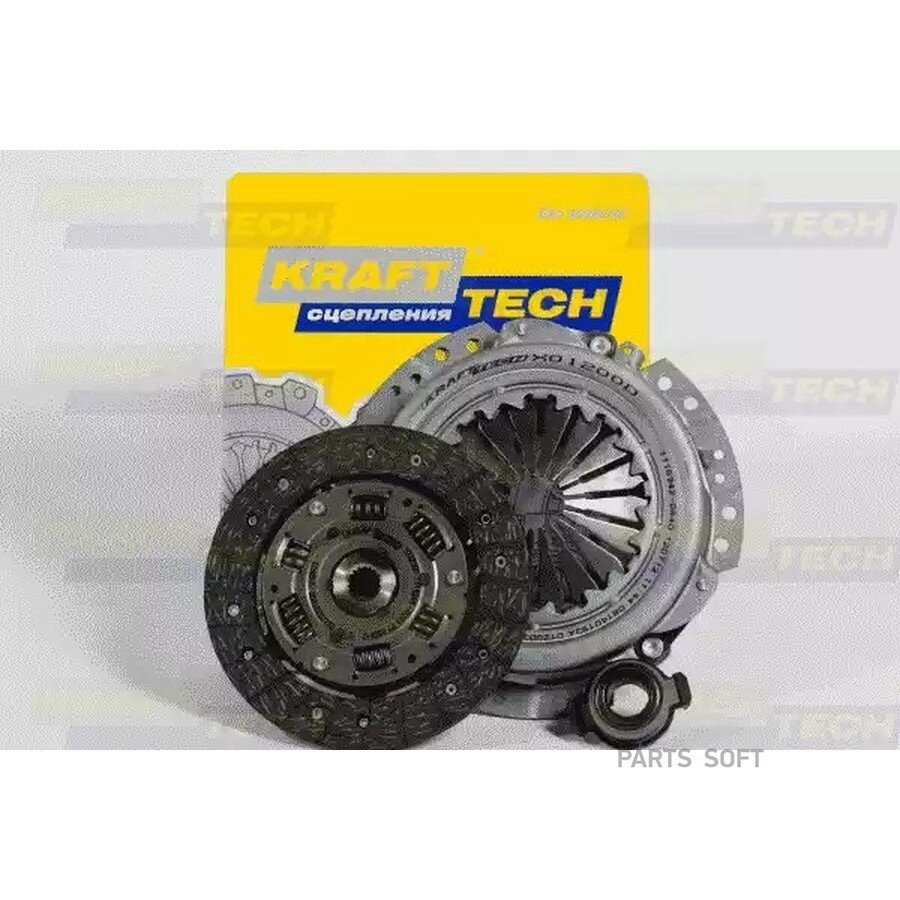 Сцепление к-т KRAFTTECH W03200F | цена за 1 шт
