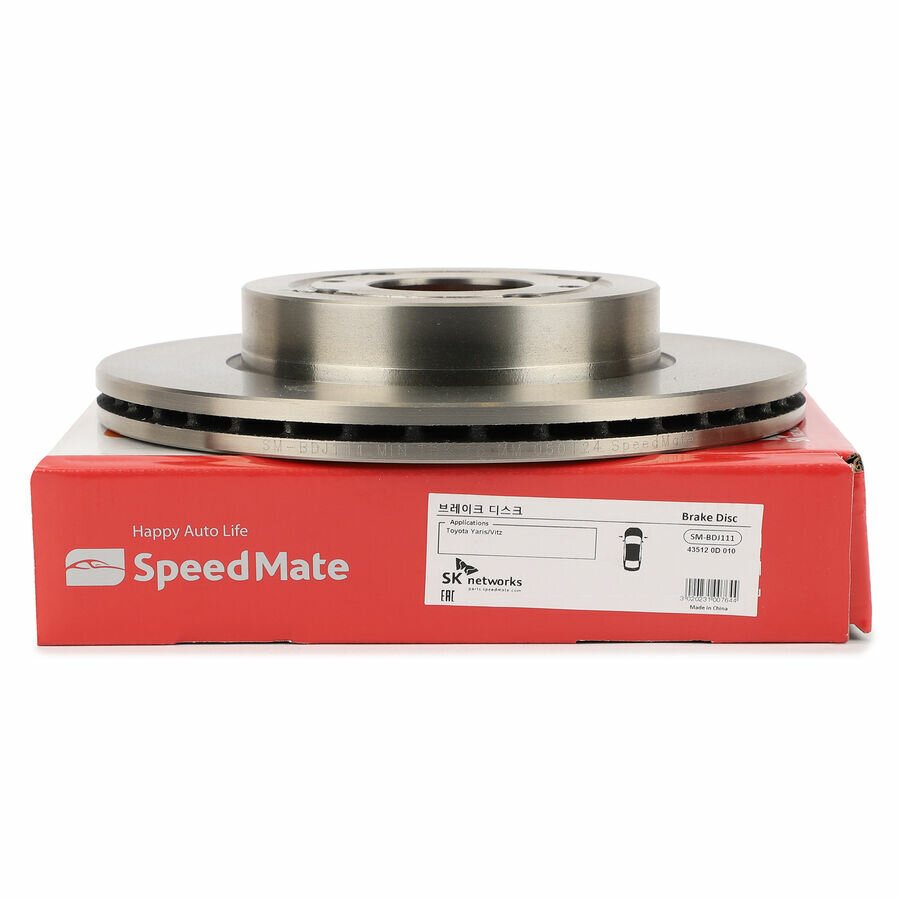 Диск Тормозной Toyota Yaris, Vitz (SPEEDMATE SM-BDJ111)