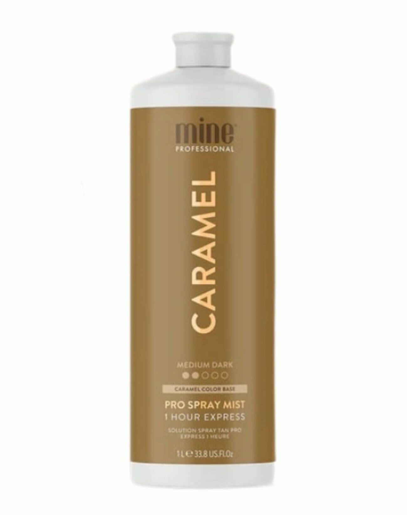 MineTan / Лосьон для моментального загара Caramel Pro Spray Mist 12% DHA 1000 мл