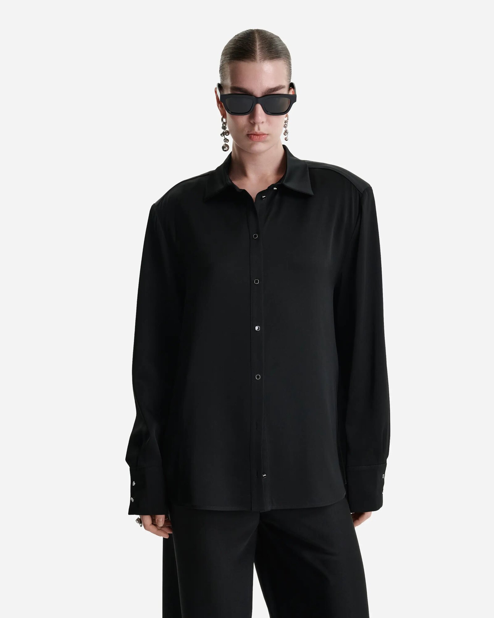 Рубашка ARLIGENT FW25/26, размер L, черный