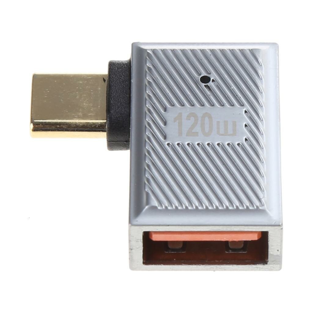 USB-C удлинитель-адаптер, боковой изгиб