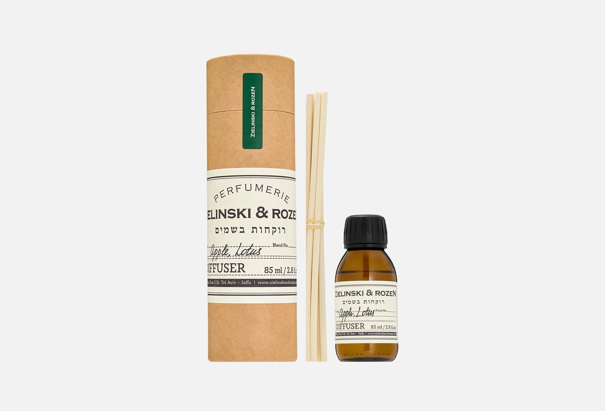 Zielinski & Rozen Диффузор Яблоко, Лотос (Apple, Lotus) 85 мл
