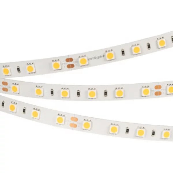 Лента светодиодная Arlight Лента RT-B60-10mm 24V White6000 (14.4 W/m, IP20, 5m) (Arlight, 14.4 Вт/м, IP20), 5м