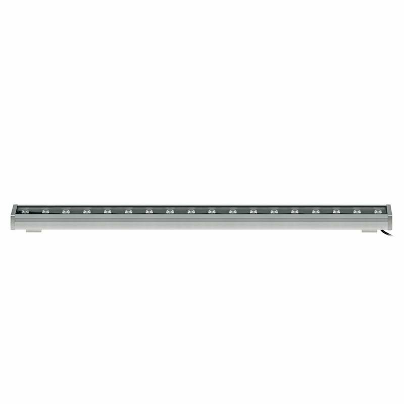 Прожектор светодиодный ULF-L53-18W/4000K/L100/45D 220В IP65 SILVER 4000К 1620лм линейный 1000мм бел. свет алюм. Uniel UL-00008508
