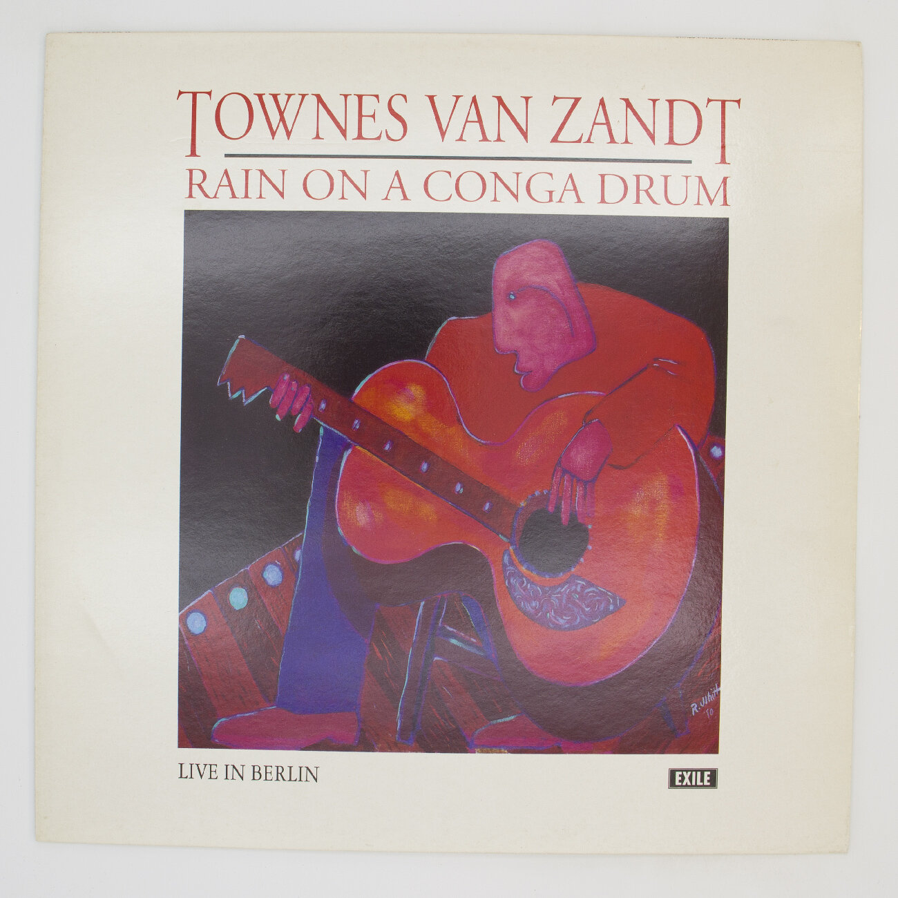 Виниловая пластинка Townes Van Zandt - Rain On A Conga Drum - Live In Berlin, 1xLP, EX