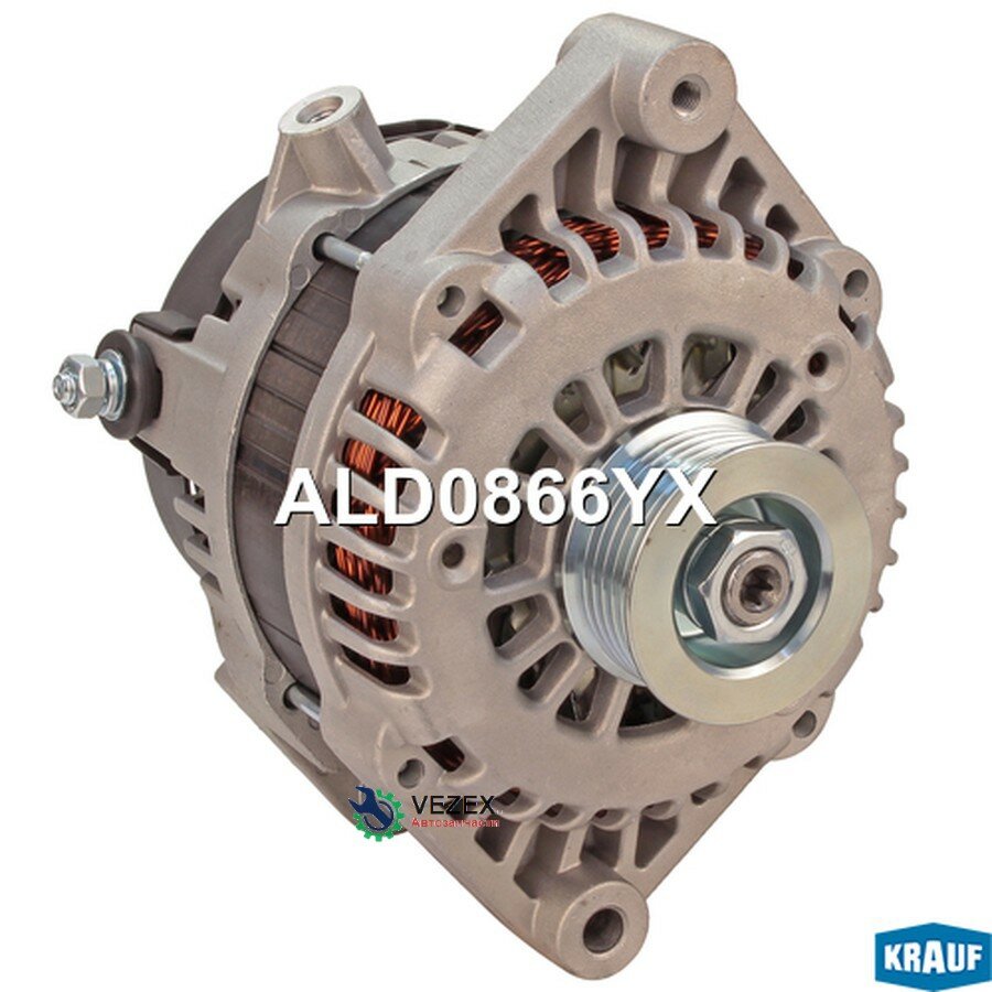 KRAUF ALD0866YX Генератор !12v 120A K6 \CHEVROLET Captiva 2.4 2006-, 4WD, OPEL Antara, 2007-