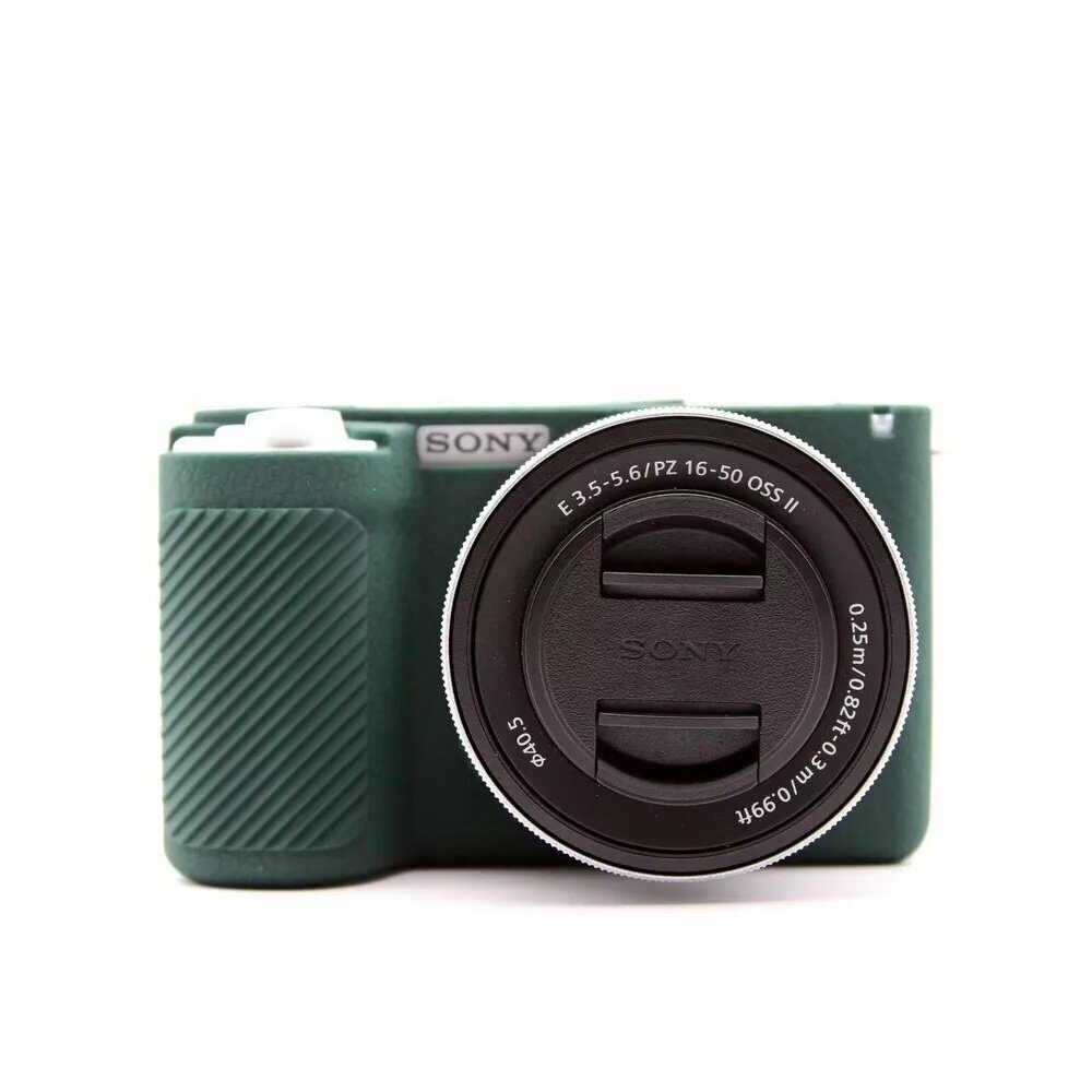 Защитный силиконовый чехол для фотоаппарата Sony ZVE10 MARK II ZV-E10II ZVE10M2 ультра-тонкая полимерная из мягкого качественного силикона