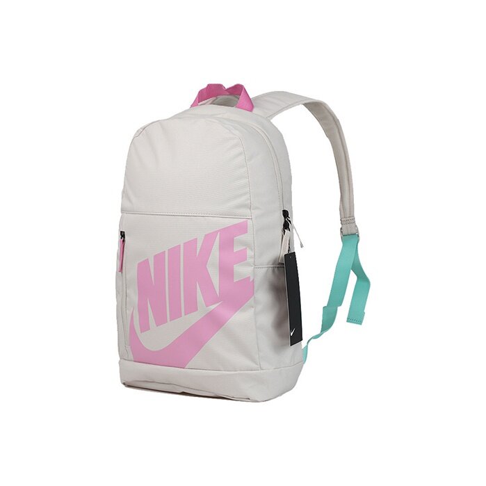 Сумка NIKE, фактура тиснение, молочно-белый — фото 1