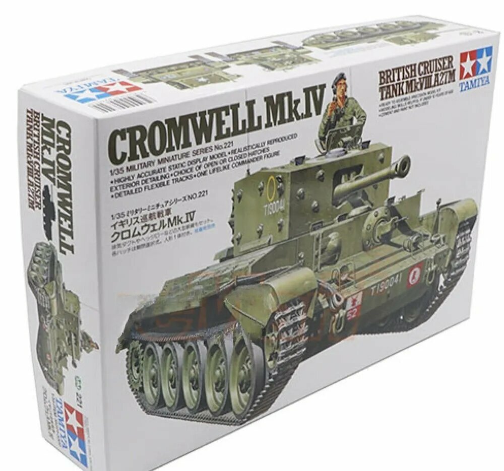 Tamiya 35221 1/35 Кромвель Mk. Четвертый британский крейсерский танк Mk.VIII, A27M сборной модели