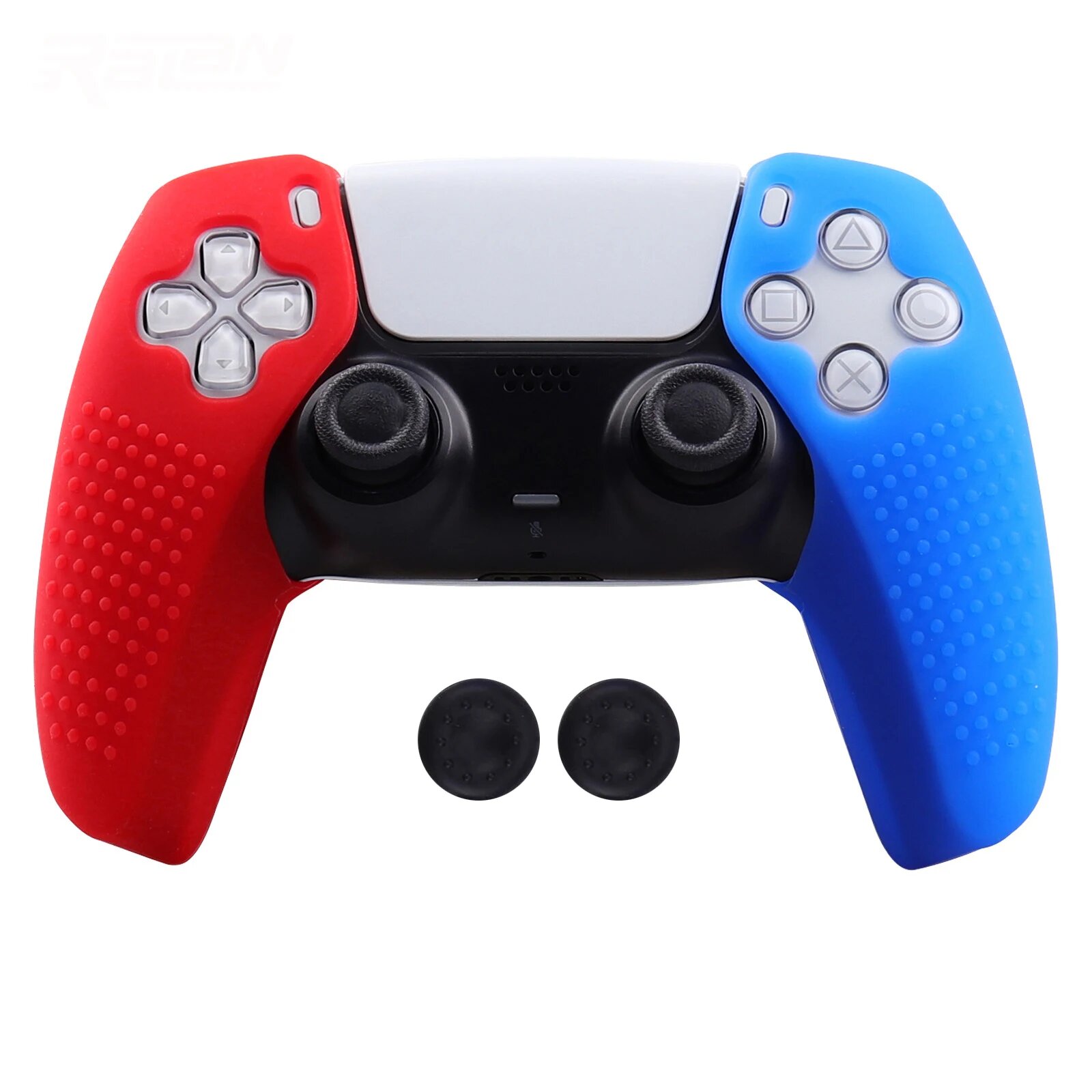 Силиконовый чехол для PS5, красный