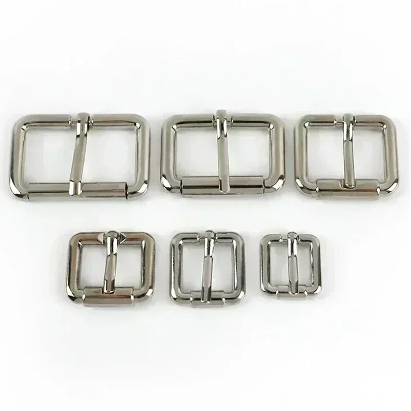 Металлические пряжки Meetee для сумок 10-38 мм 16mm-10Pcs, Серебряный, Silver