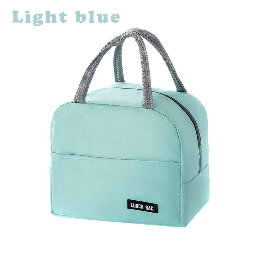 Сумка для обеда Light blue, однотонная