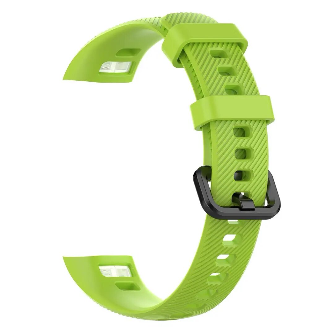 Силиконовый ремешок Aaigea для Honor Band 4/Honor Band 5 Зеленый, 3 green