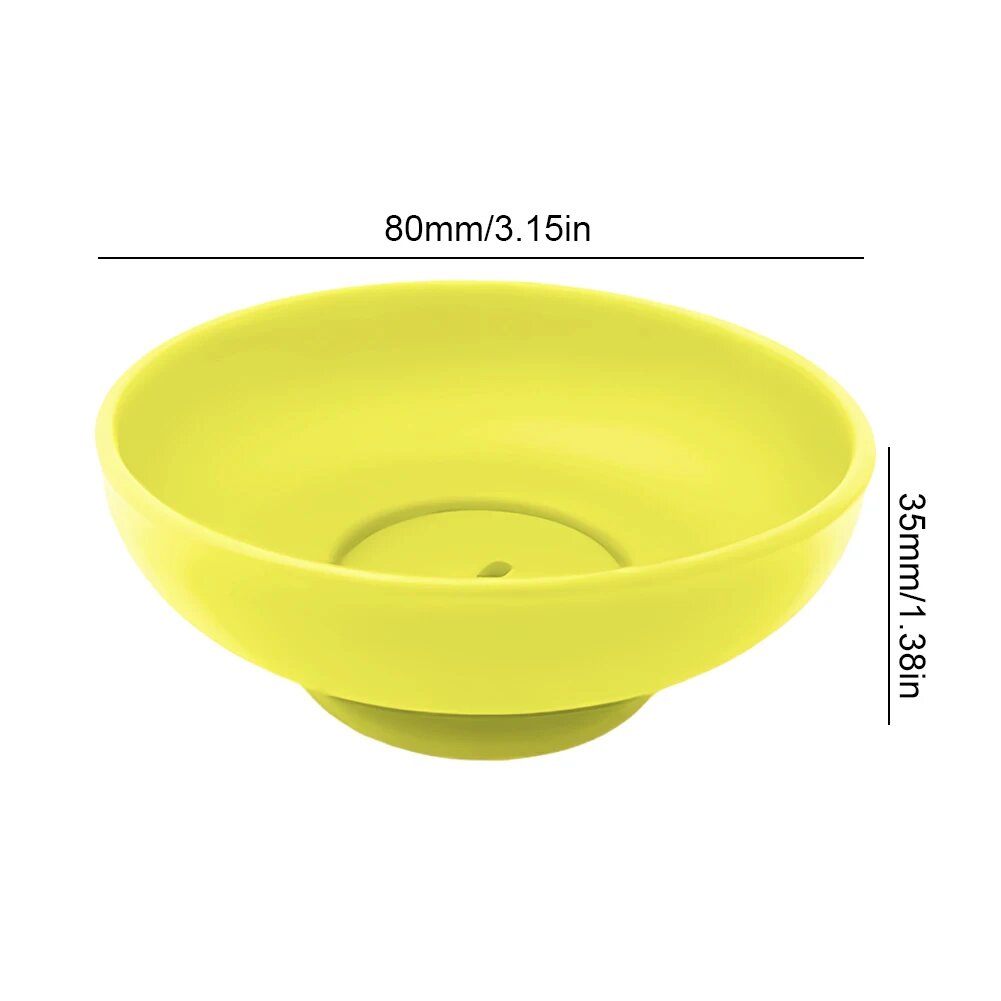 Держатели для мороженого из силикона Желтый, 4PCS, Yellow