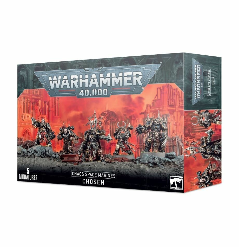 Набор сборных моделей Warhammer 40000 Chaos Space Marines: Chosen