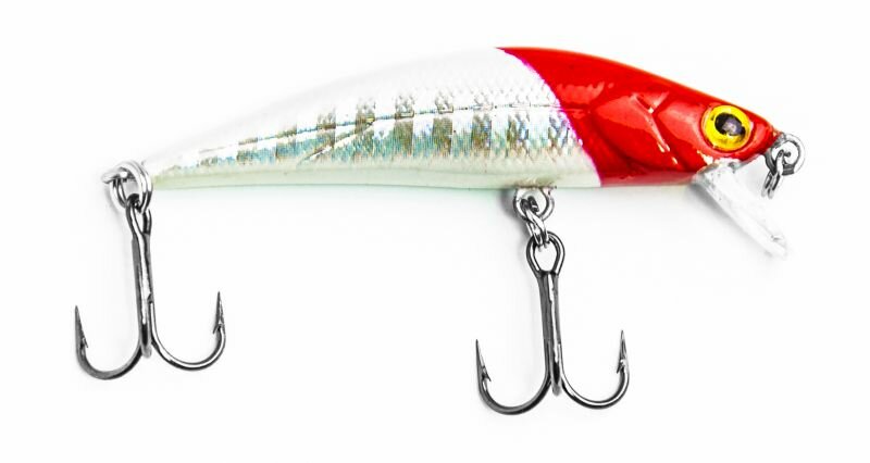 Воблер RUBICON HUMBUG MINNOW S, 50мм, 3гр, заглубление 0-0.8m, LW18