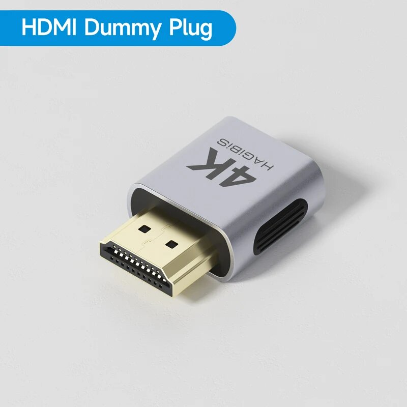 Hagibis HDMI Dummy Plug 4K60HZ