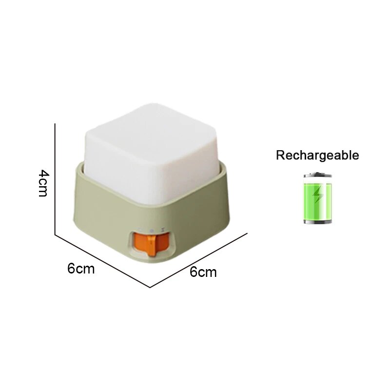 Ночник-лампа lyfs USB rechargeable Green