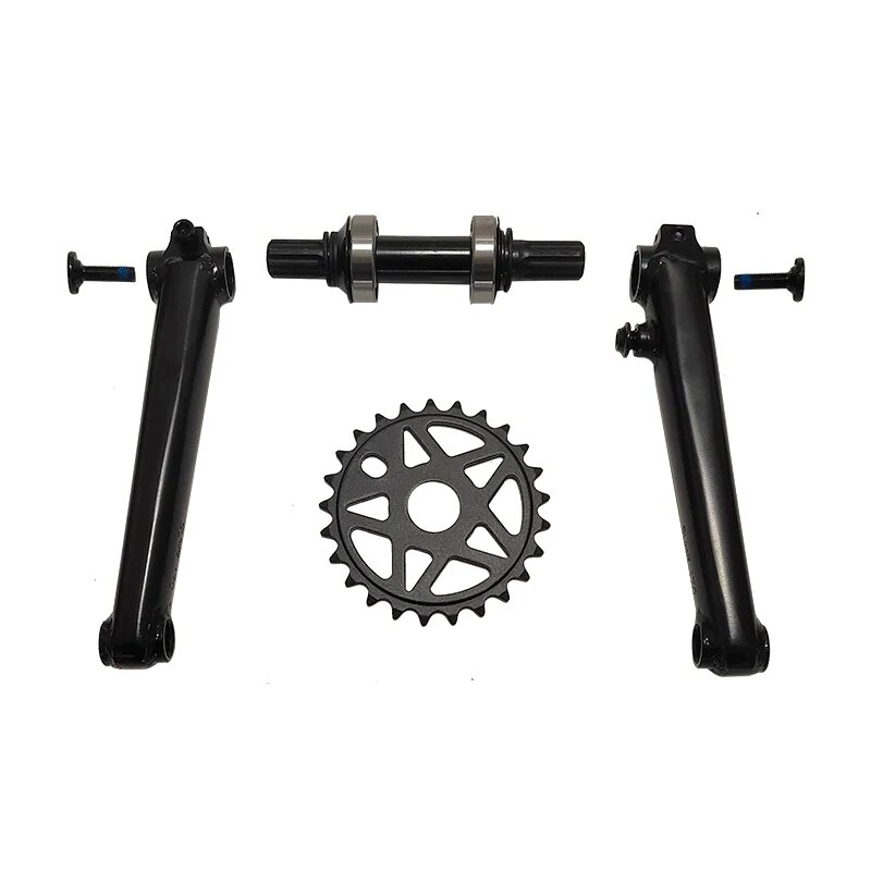 Шатуны BMX 170 мм, 8Т, BBset with sprocket