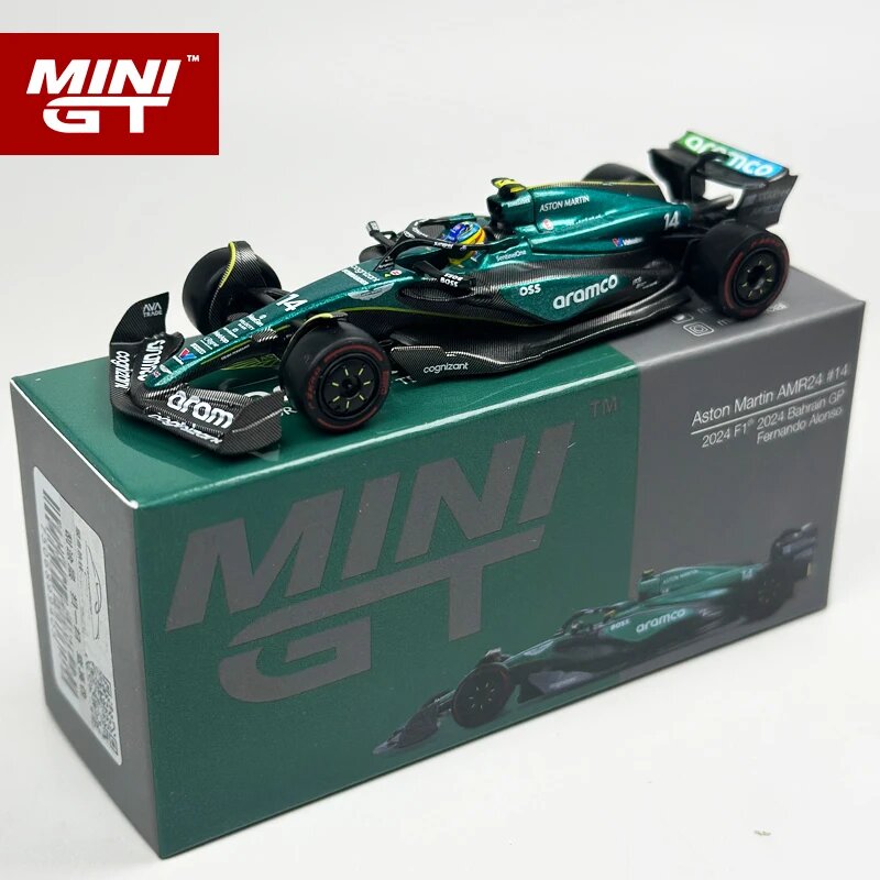 Миник 1:64 Aston Martin AMR24 #14 Фернандо Алонсо TSM MODEL