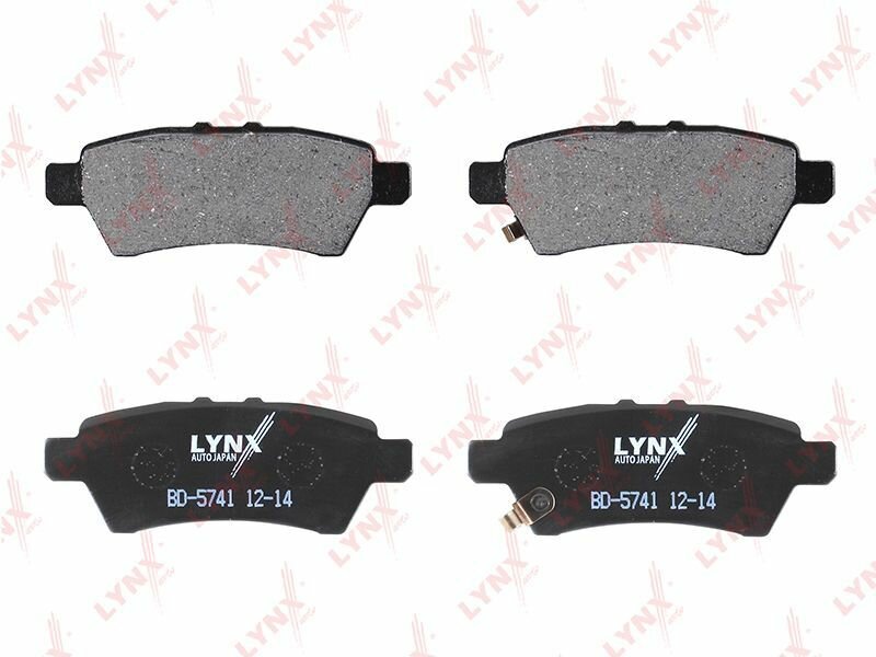 LYNXauto Дисковые тормозные колодки, задние