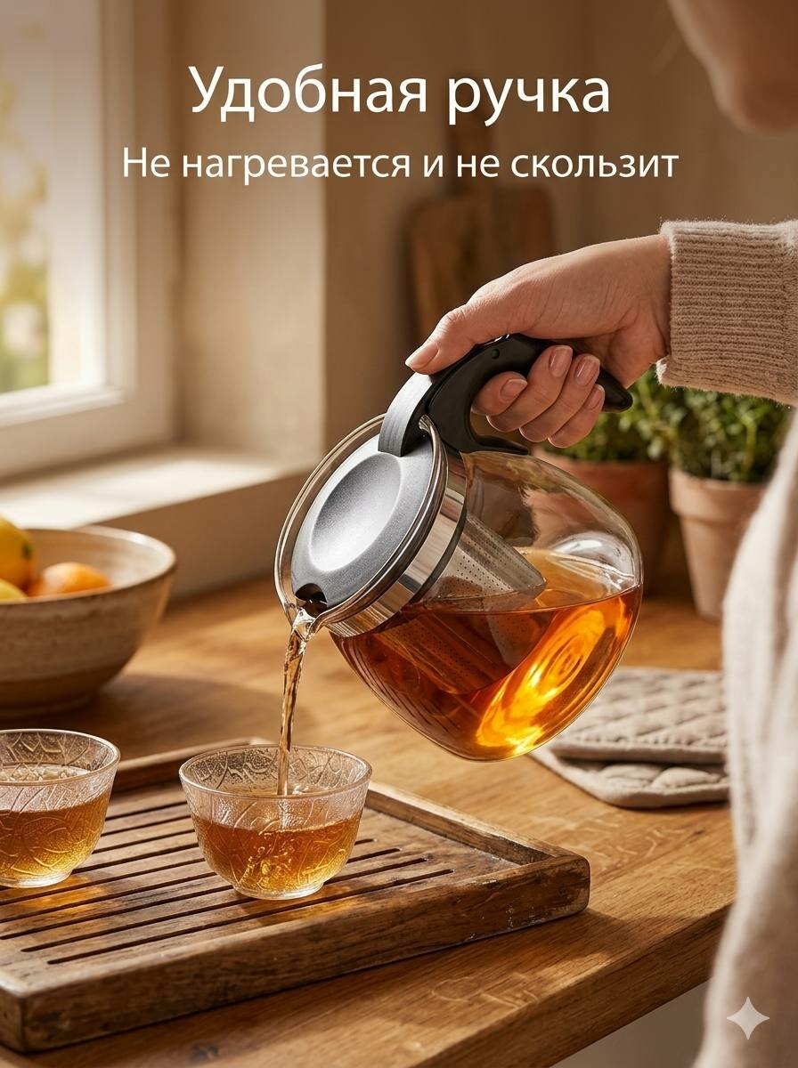 Чайник Крышка, 0.9 л — фото 1