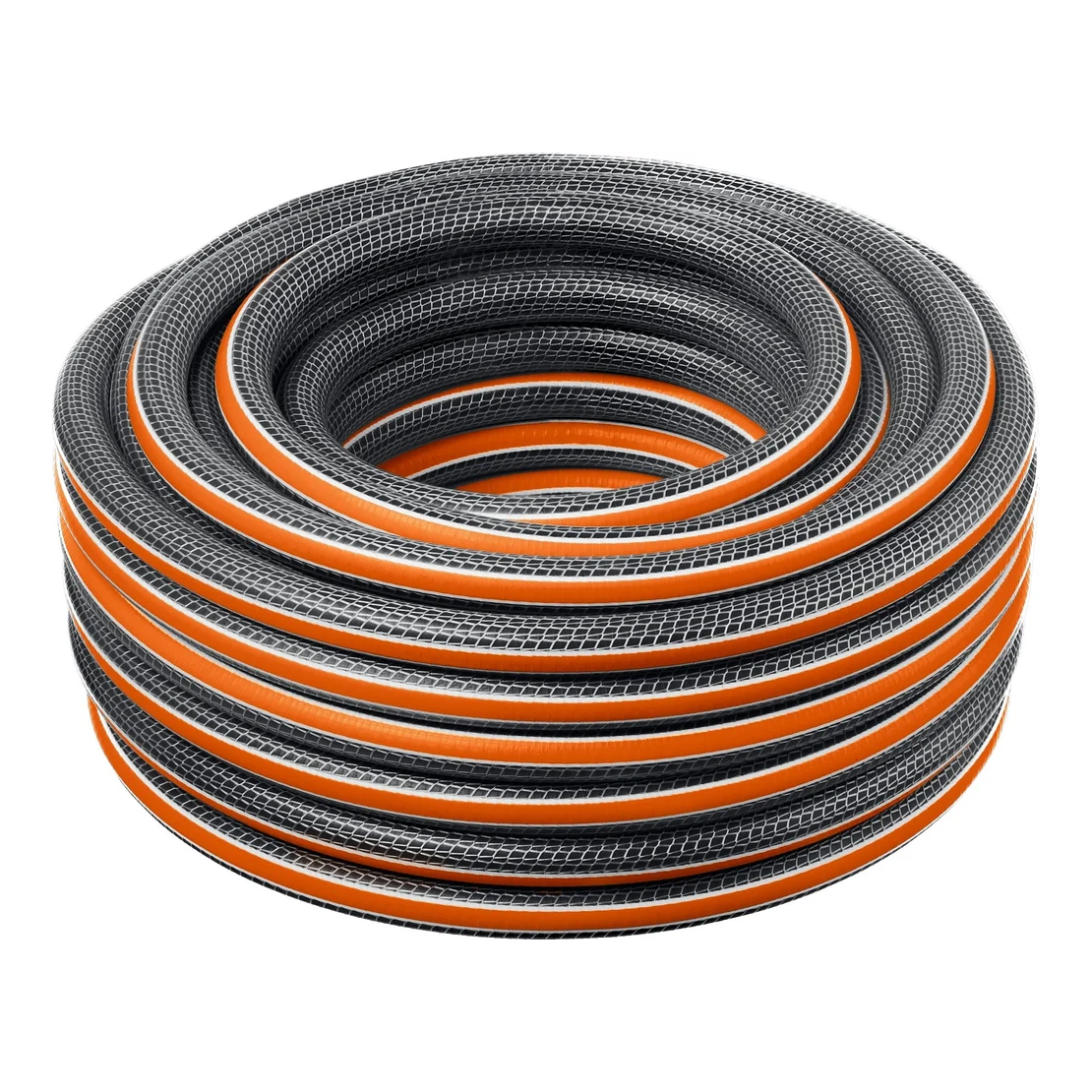 Шланг поливочный Grinda Proline ultra 6 429009-1/2-50, 1/2", 50 м, 30 бар, УФ-защита, черный/оранжевый