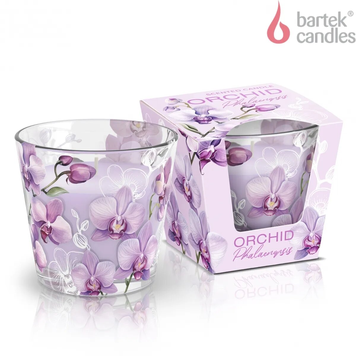 BARTEK Арома-свеча "Orchid Phalaenopsis" 115g
