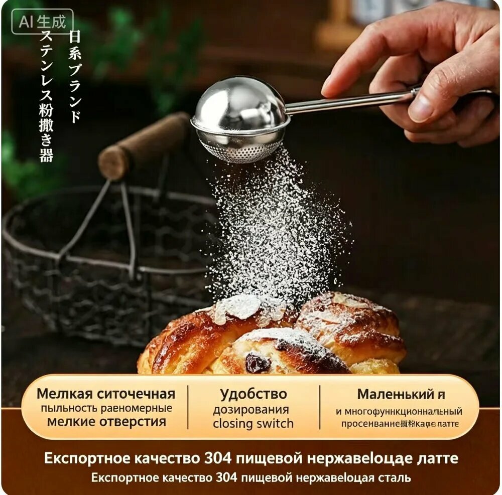 Ложка десертная 1 предм. серебристый