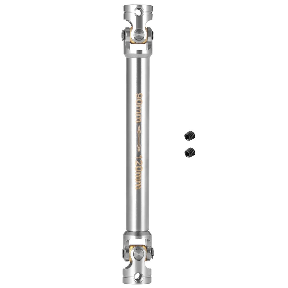 YEAHRUN Серебристый металлический приводной вал для 1/14 Tamiya 90-120mm