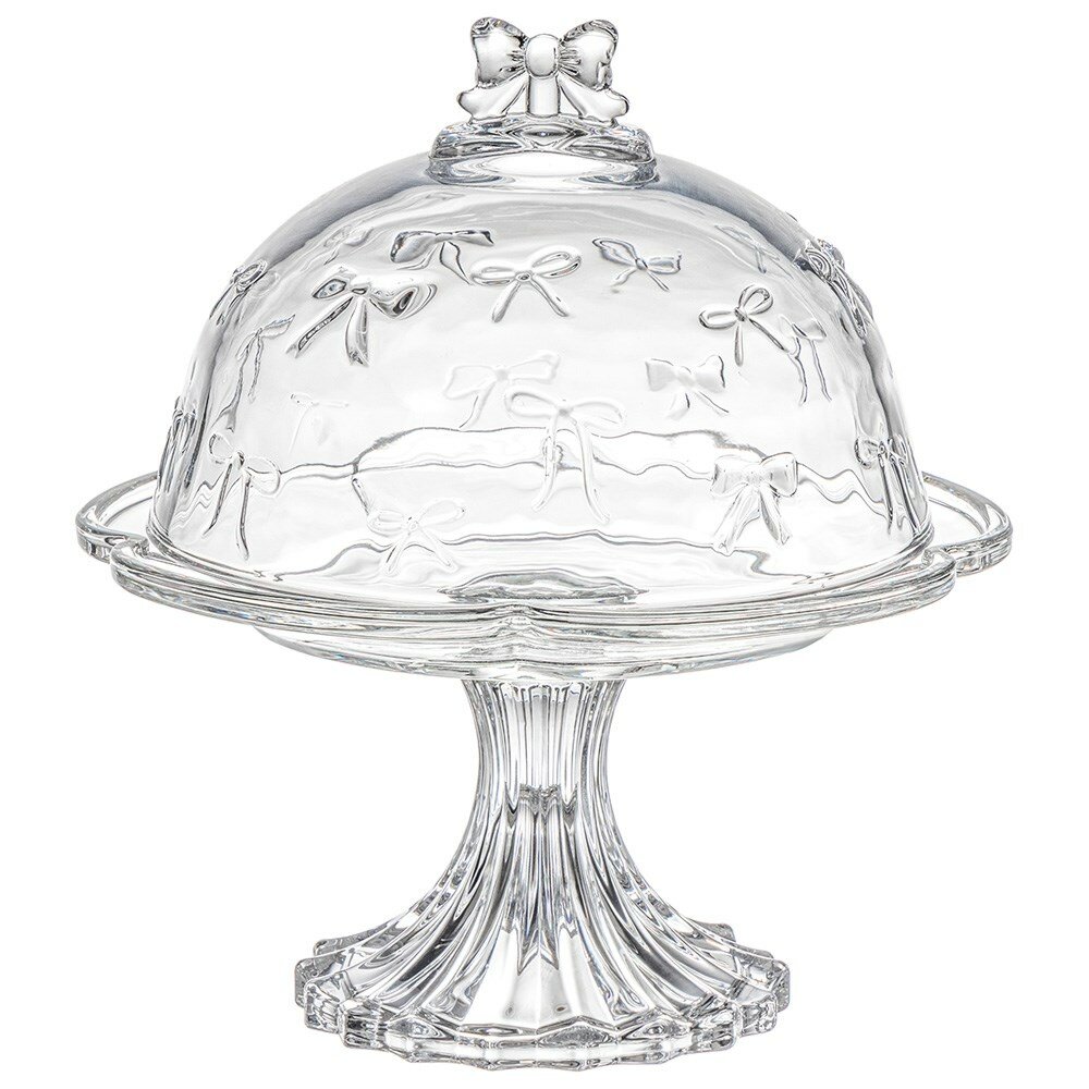 Блюдо "Venezia" с крышкой на ножке 20*22 см