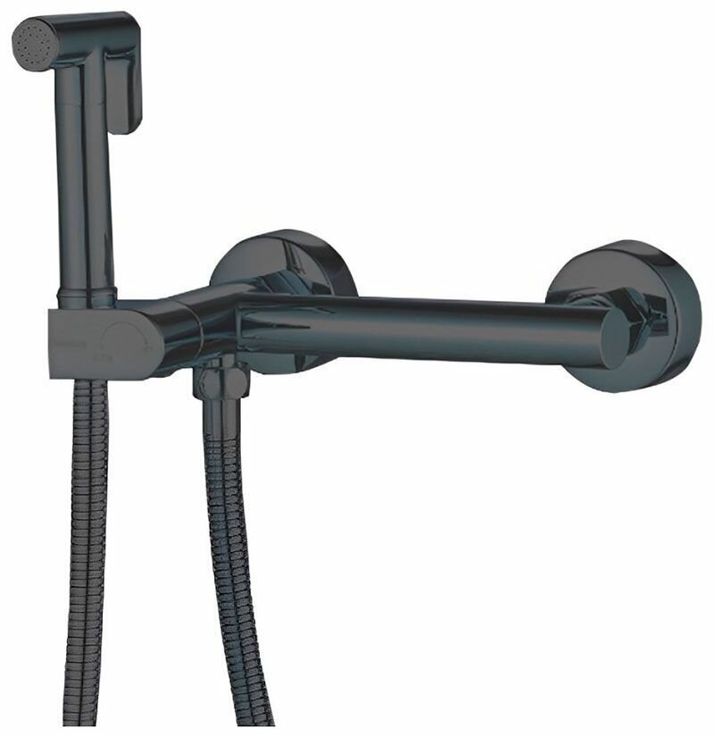 Гигиенический душ со смесителем Haiba HB5514-7 черный