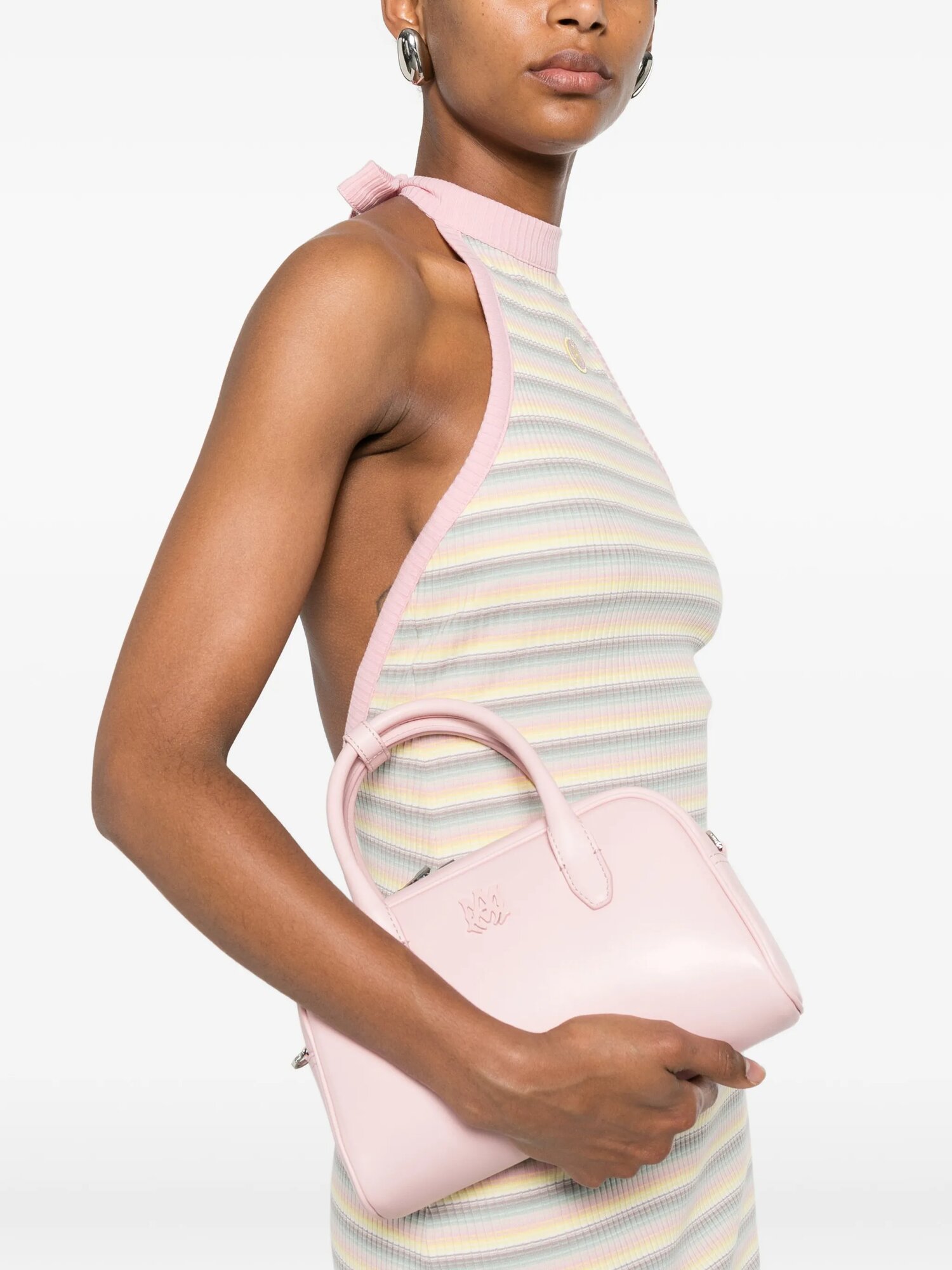 Сумка MA-plaque leather tote bag