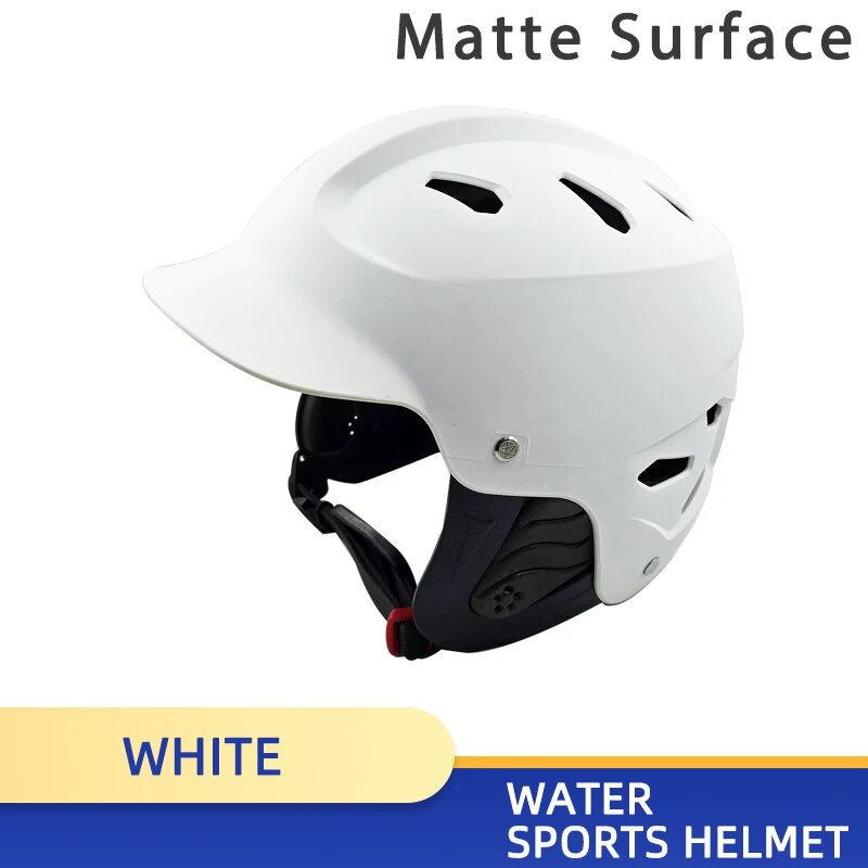 Белый шлем для водных видов спорта, Matte White