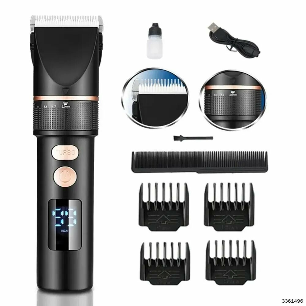 Машинка для стрижки mzm-20260228144924297, черный