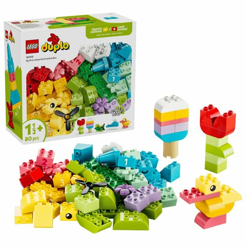 Конструктор LEGO DUPLO Creative Box of Colors - Набор для творчества, 80 эл. - Лего дупло 10479