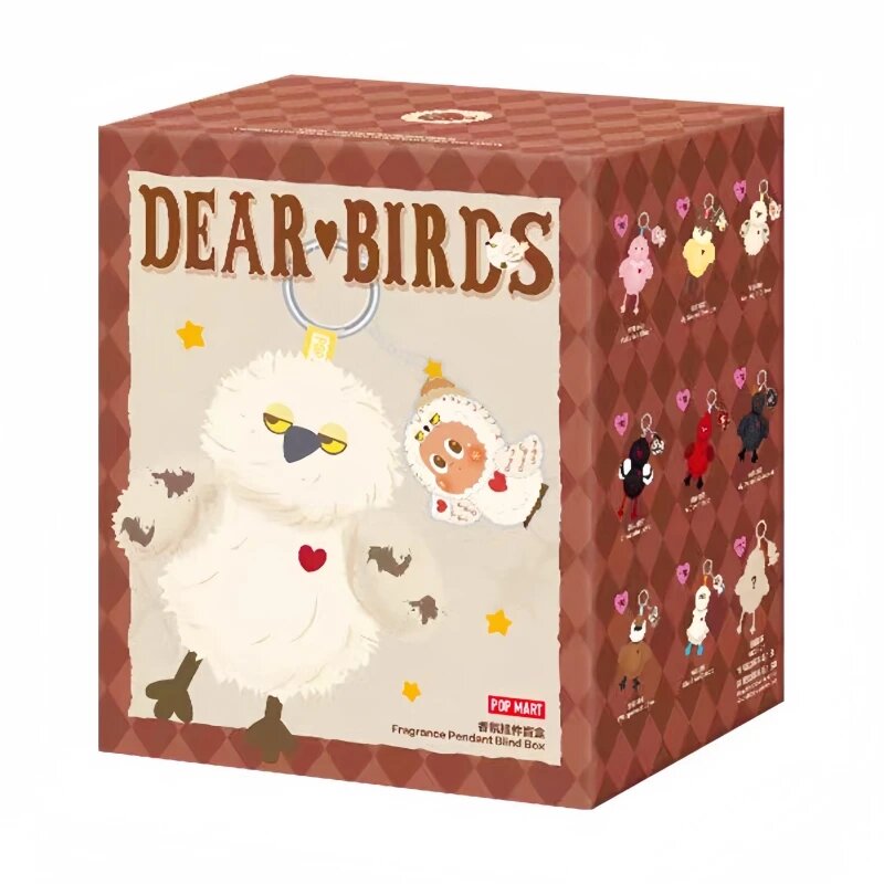 POP MART Dear Birds Ароматический Кулон 1PCS Single Box