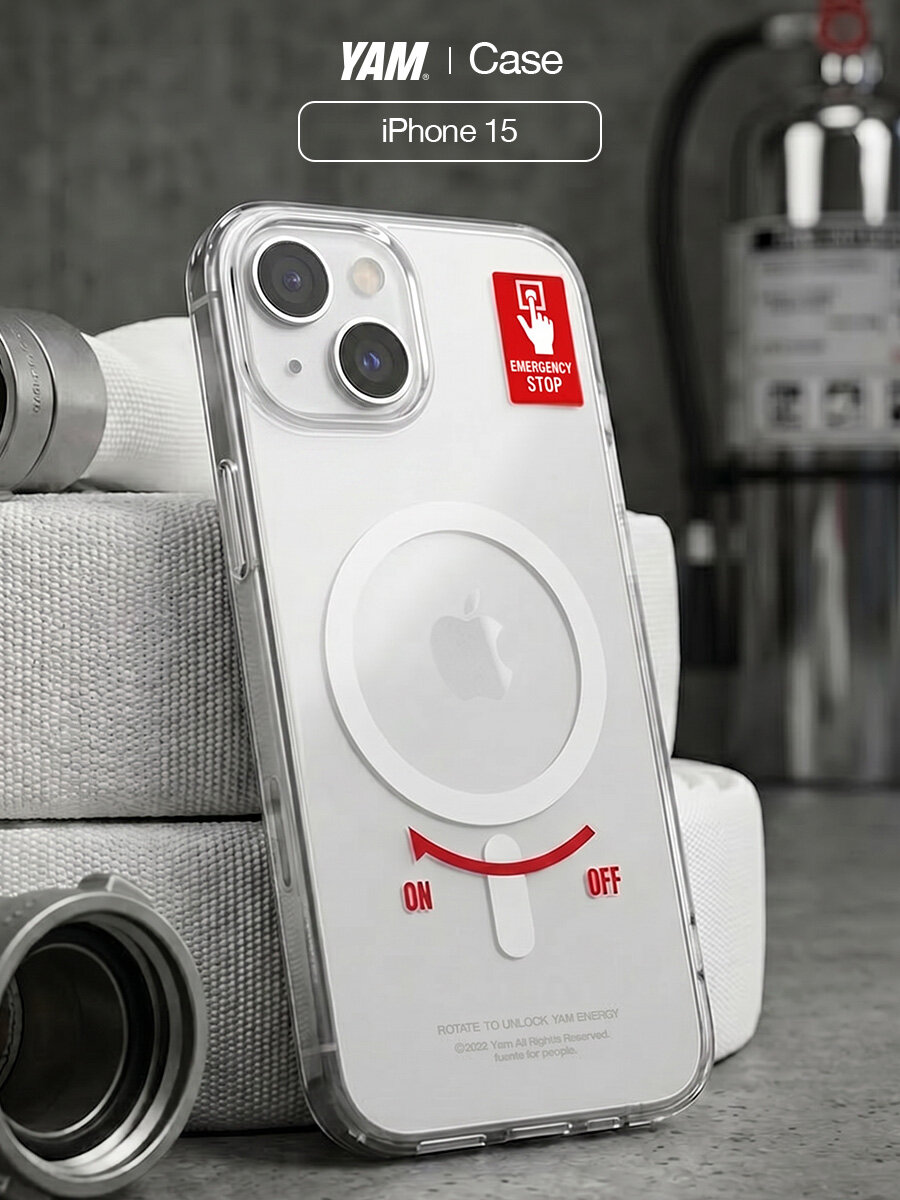 Чехол для iphone 15 MagSafe силиконовый