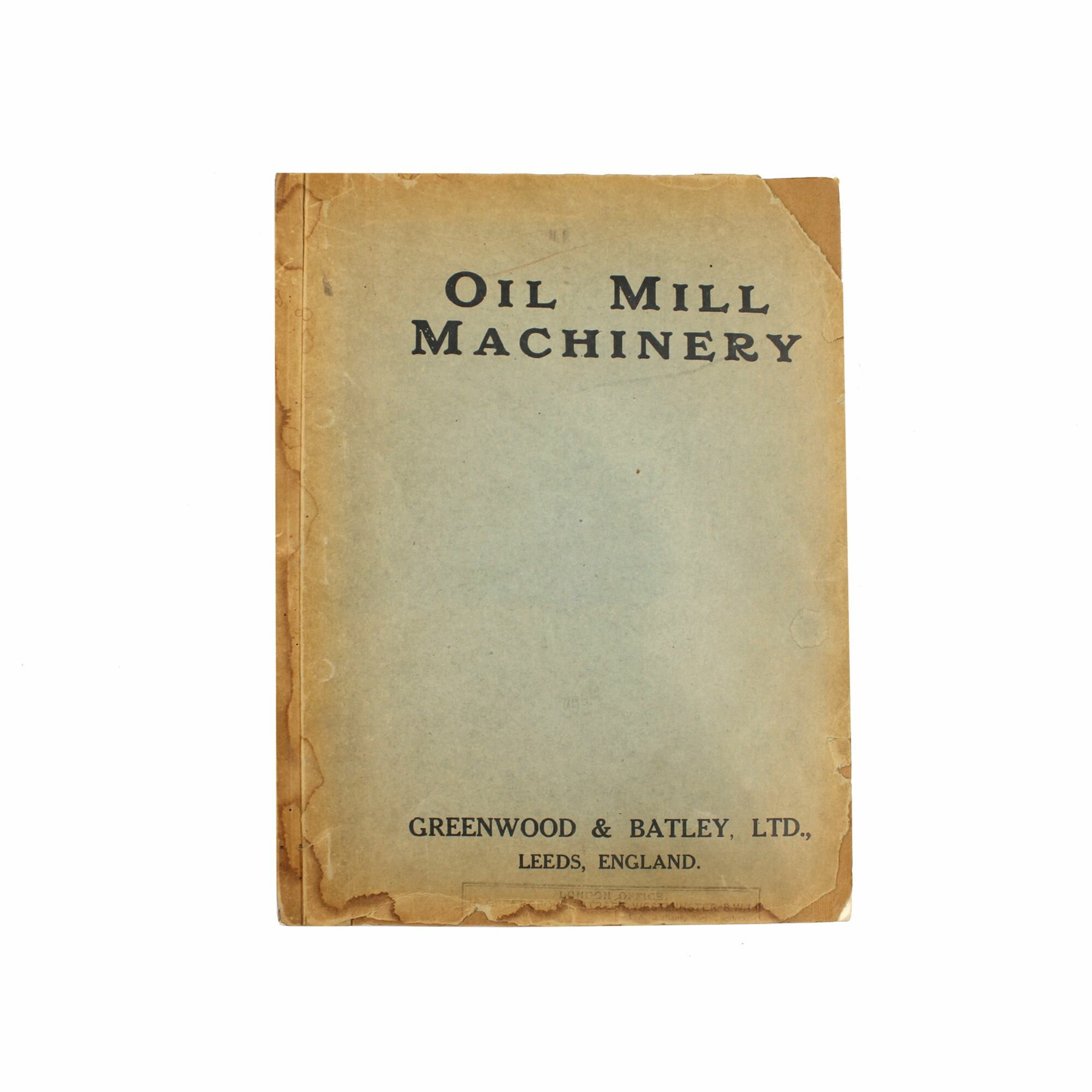 Oil Mill Machinery