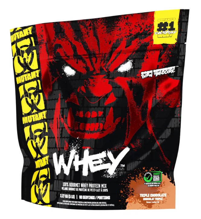 Mutant Whey 5 фунтов тройной шоколад (2270 г.)