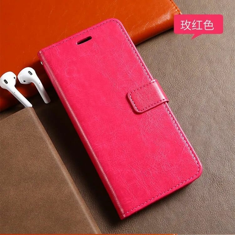 Чехол-книжка для Xiaomi Redmi 9 Сяоми Редми 9), коричневый 1 шт