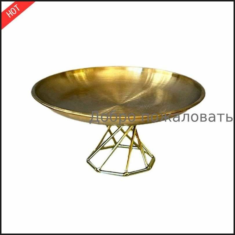 Блюдо сервировочное, 1 шт, Нержавеющая сталь