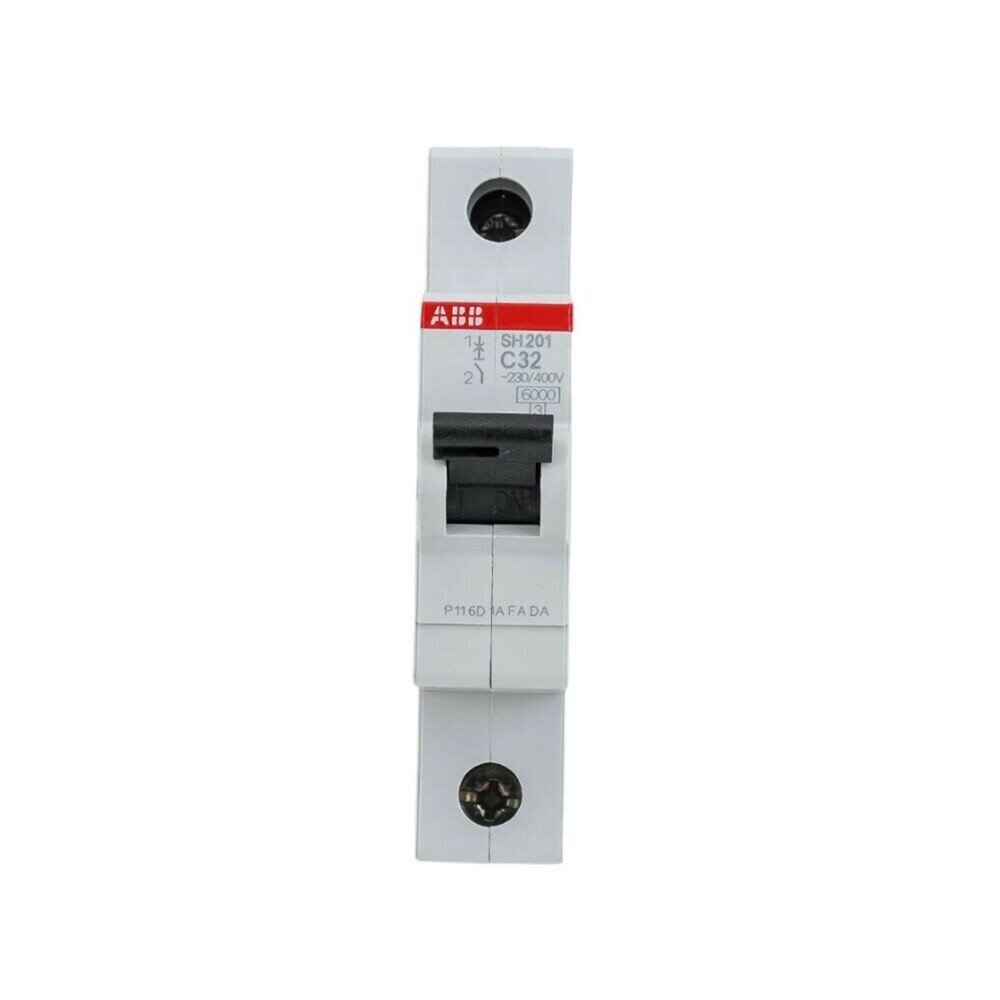 Автоматический выключатель модульный ABB SH201 1P 32А тип C 6 кА 400 В (2CDS211001R0324)
