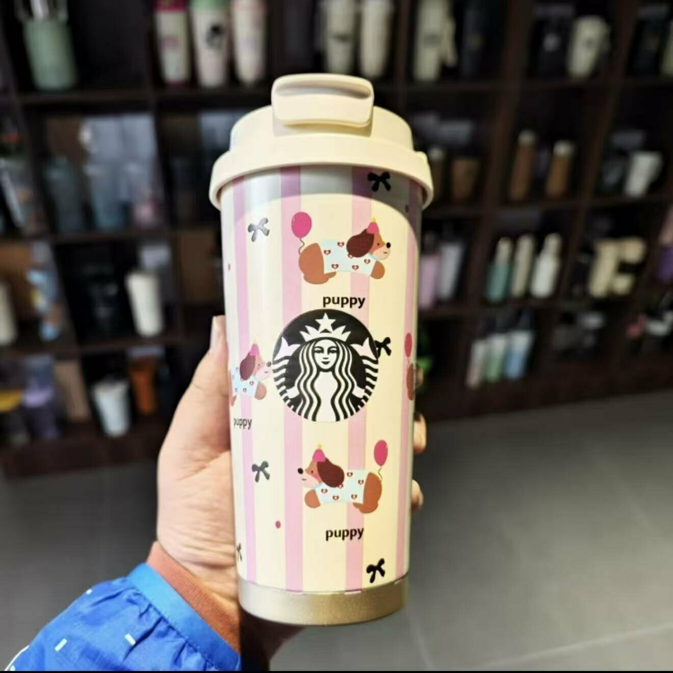Новая культовая автомобильная термокружка Starbucks из нержавеющей стали, 520 мл.